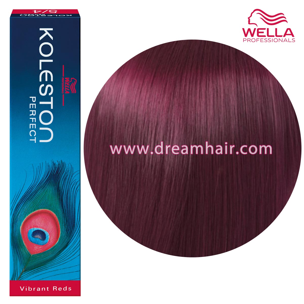 Wella Koleston Perfect Kestoväri 60ml, Sävy 55/46