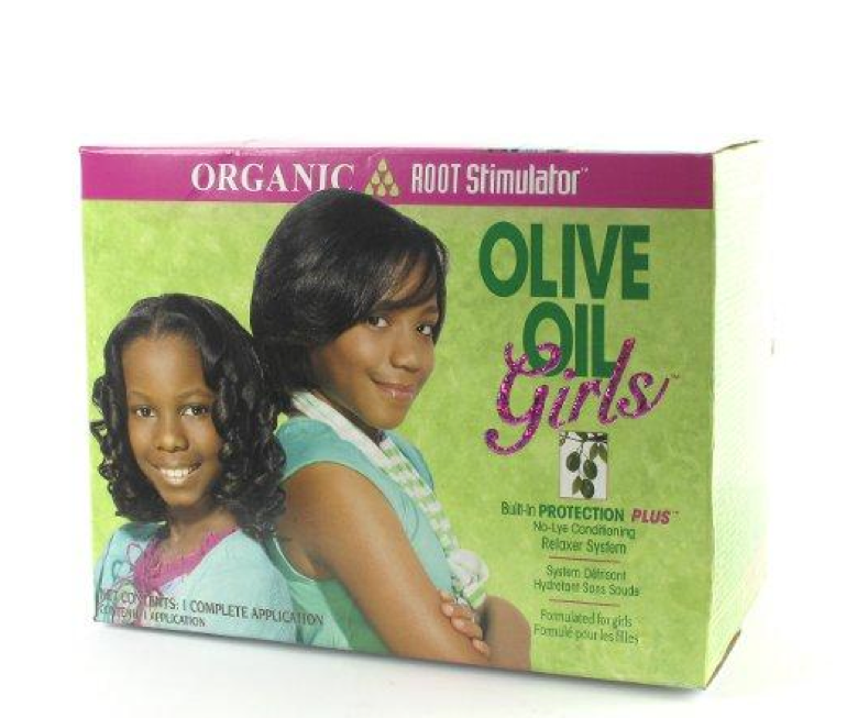 Olive Oil Girls Conditioning Hair Relaxer Kit