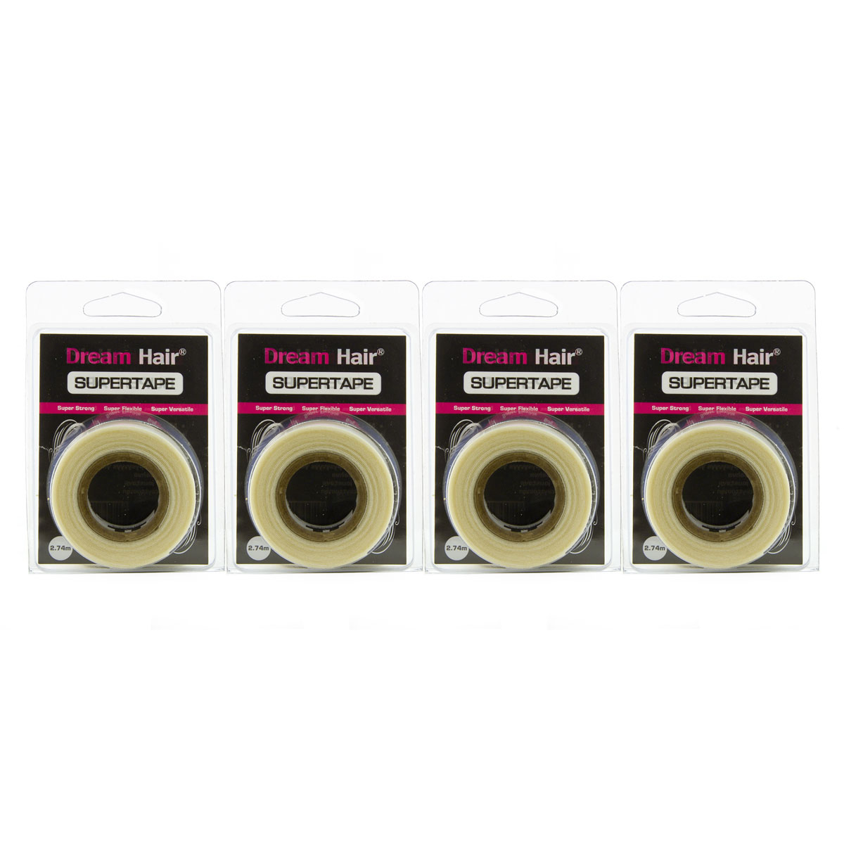 SuperTape 12mm x 4 kpl pakkaus