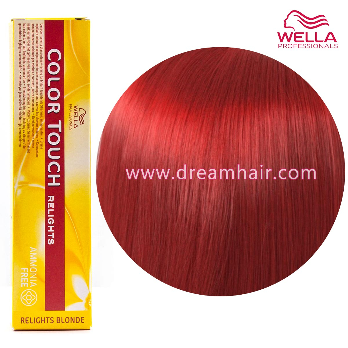 Wella Color Touch Ammoniakiton Kevytväri 60ml /44 Relights Red